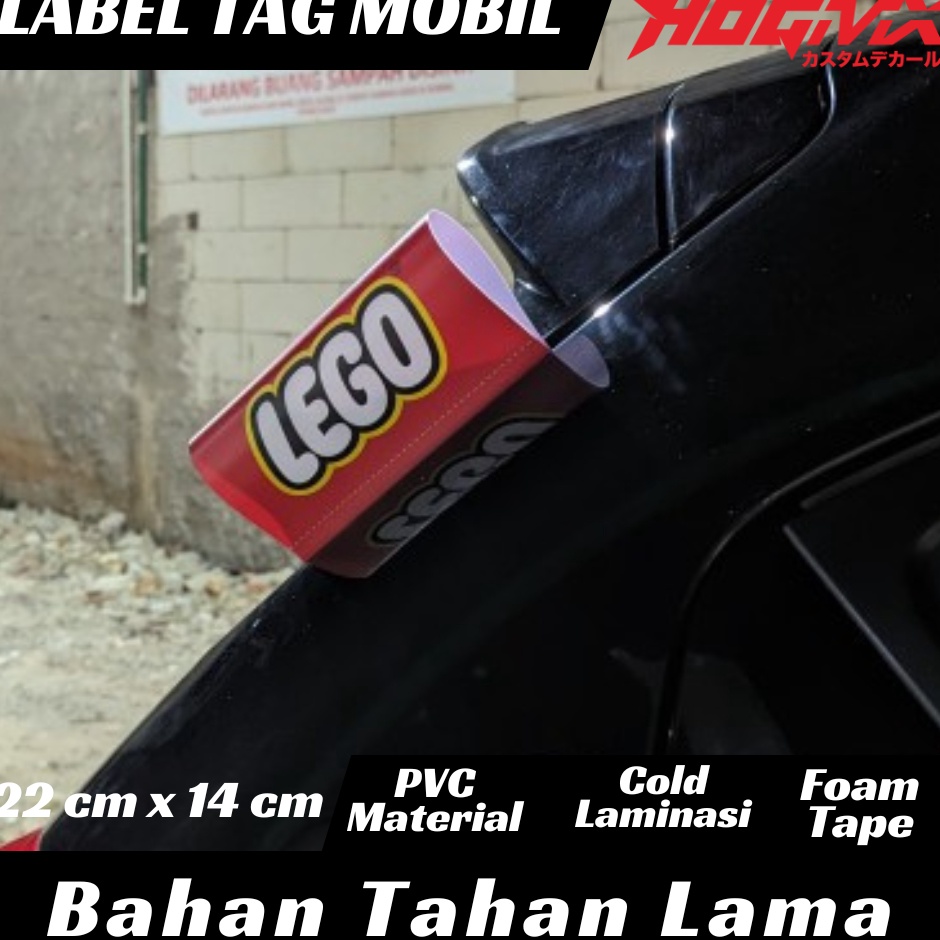 Jual Gzb Label Tag Mobil Variasi Penutup Pintu Bagasi Hiasan Stiker ...