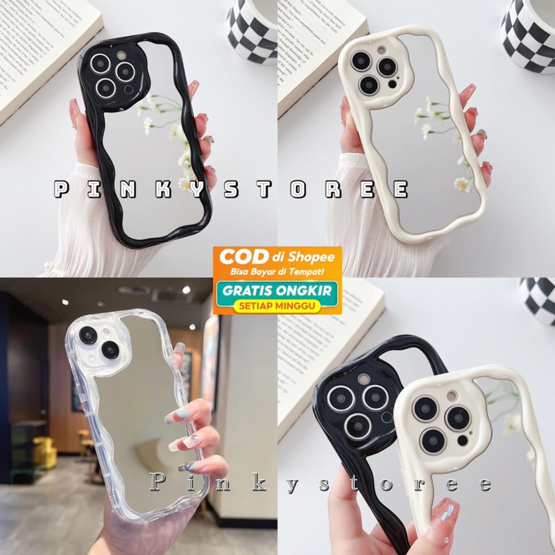 Jual Casing Wave Mirror For Oppo A60 A79 A18 A38 A58 A78 4g 5g A77s A57