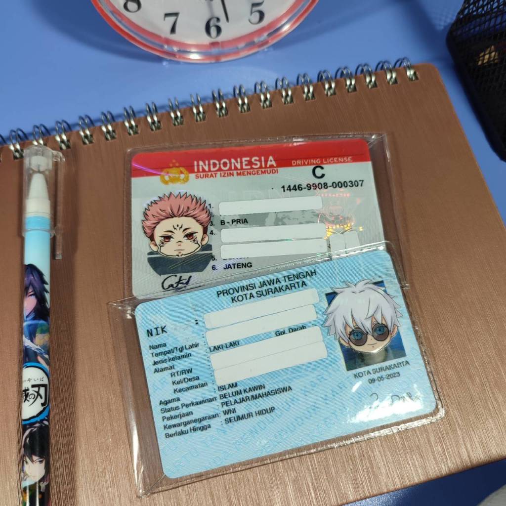 Jual Sampul Pelindung Anti Gores KTP / SIM Anime Jujutsu Kaisen - Cover ...