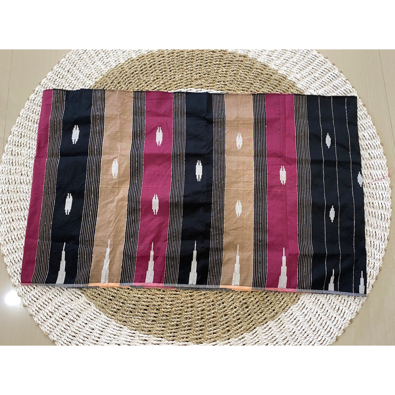 Jual Kain Tenun Sutra Bugis Pucuk 3/4 Warna Murah Kualitas Premium ...