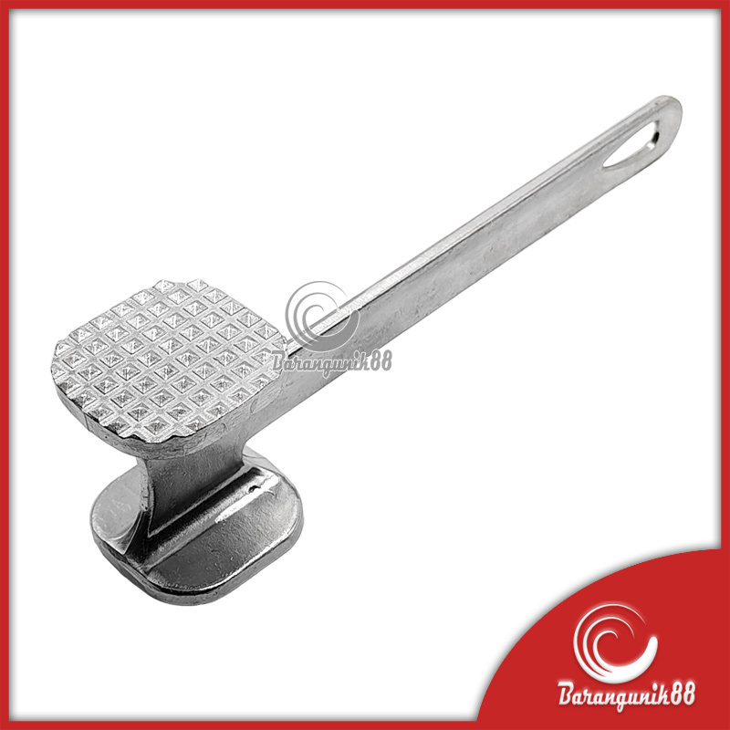 Jual Alat Pemukul Daging Palu Gepuk Pelunak Daging Aluminium | Shopee ...