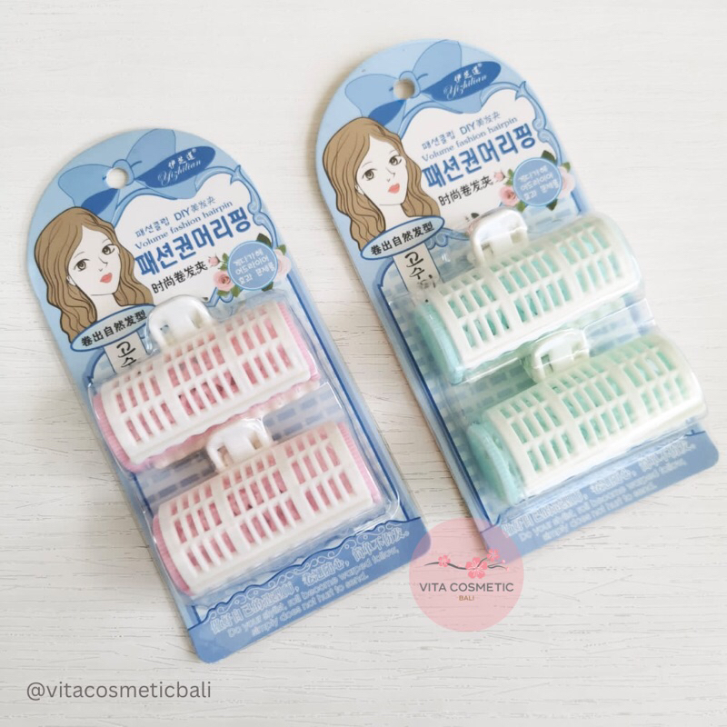 Jual Jepit Roll DIY isi 2 rol rambut hair roller rollers korea china ...