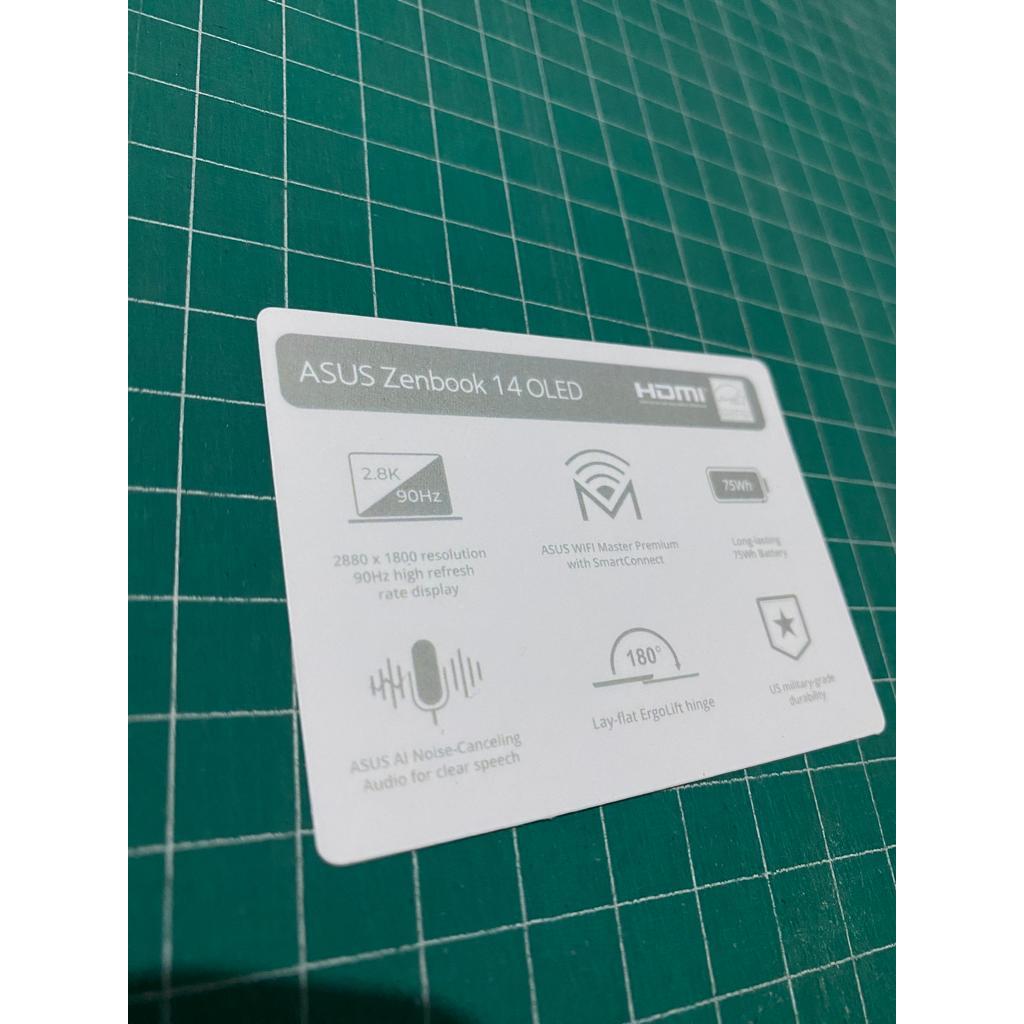 Jual Stiker Spesifikasi Laptop Asus Zenbook 14 Series | Shopee Indonesia