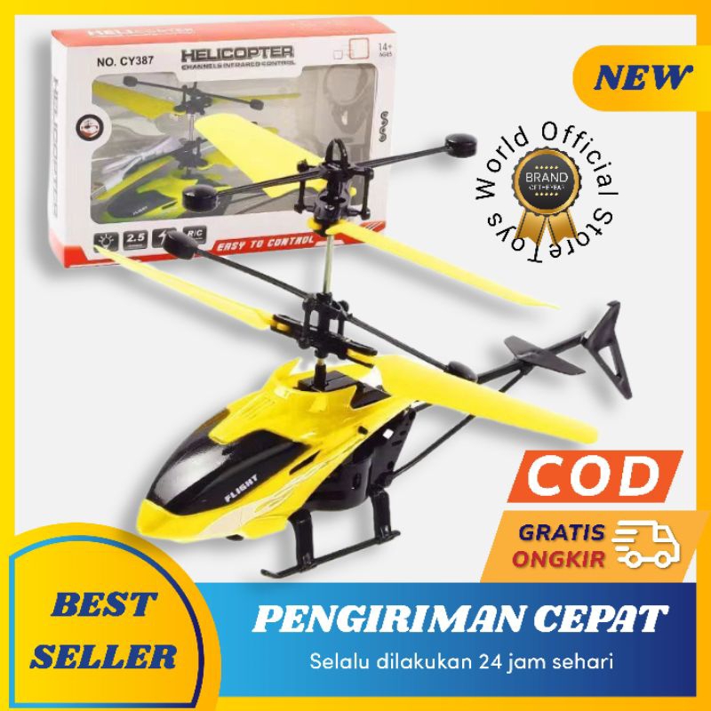 Jual Mainan Helikopter Remote Control Cas USB - Mini Helicopter RC ...