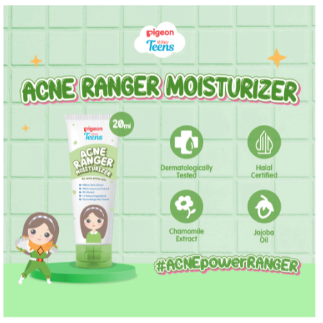 Jual PIGEON TEENS ACNE RANGER MOISTURIZER 20G | Shopee Indonesia