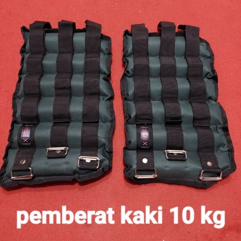 Jual pemberat kaki best seller 10kg 10 kg bending pasir besi halus alat ...