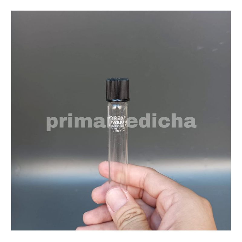 Jual Tabung Reaksi Tutup Ulir / Test Tube With Screw Cap | Shopee Indonesia