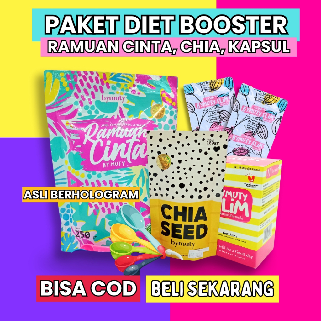 Jual Paket Lengkap Ramuan Cinta By Muty Penurun Berat Badan Obat Diet ...