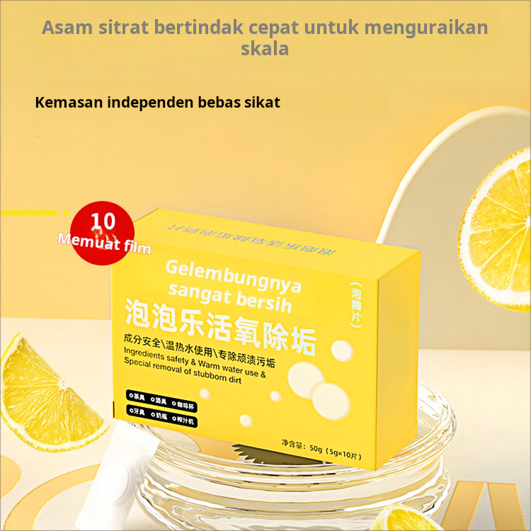 Jual Tablet Pembersih Oksigen Aktif Super Konsentrat, Melelehkan Noda ...