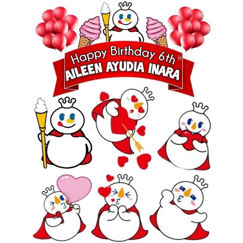 Jual Topper Mixue ulang tahun | Shopee Indonesia