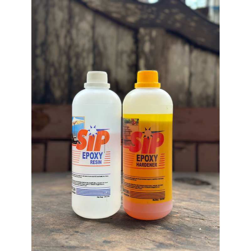 Jual Lem Epoxy SIP Kemasan BESAR(1 hardener 1 resin) Mudah Merekat ...