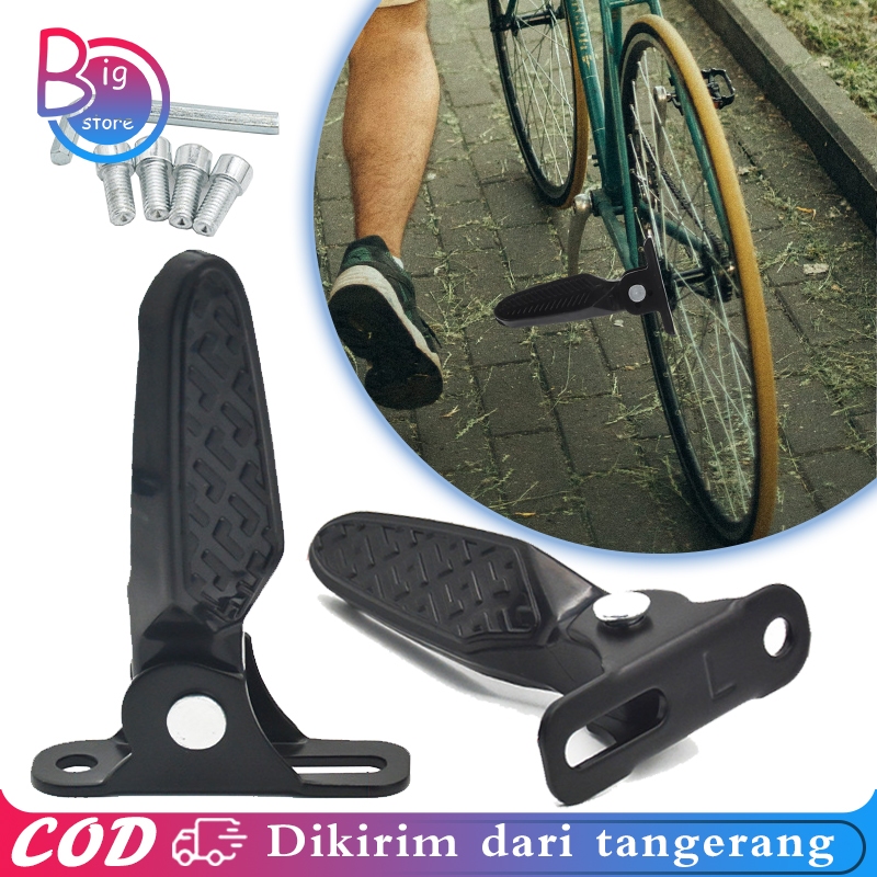Jual 2pcs/Set Pijakan Kaki Depan Sepeda Listrik Depan Lipat Foot Step ...