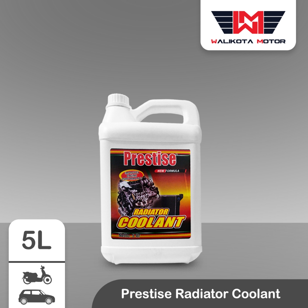 Jual Prestise Radiator Coolant 5L - Cairan Pendingin Mesin Motor Mobil ...