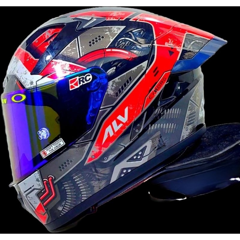 Jual HELM ALV GENESIS FULL FACE NEW MOTIF CYBORG ALV GENESIS | Shopee ...