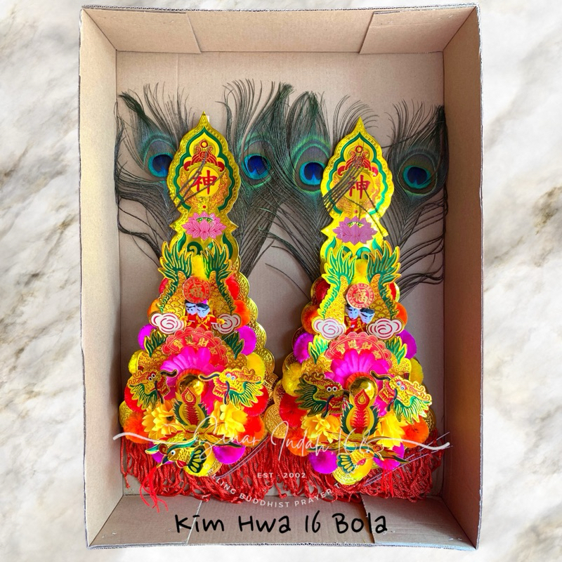 Jual Kim Hua Bola / Kim Fa / Kim Hua Import / Hiasan Altar Puja ...