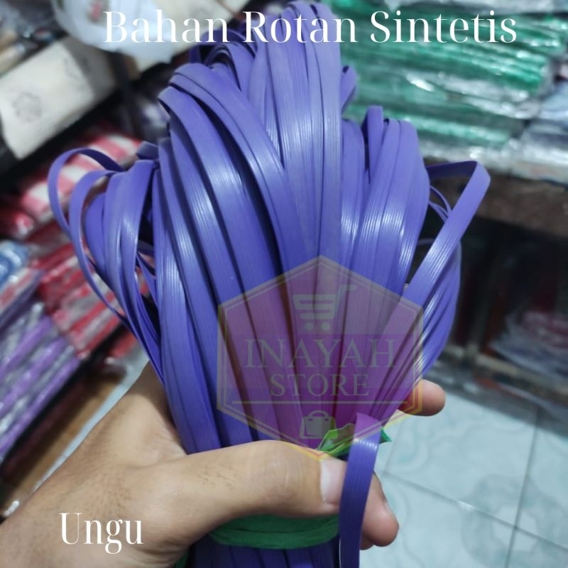 Jual Bahan Tali Rotan Anyaman Plastik Tali Rotan Sintetis Anyaman ...