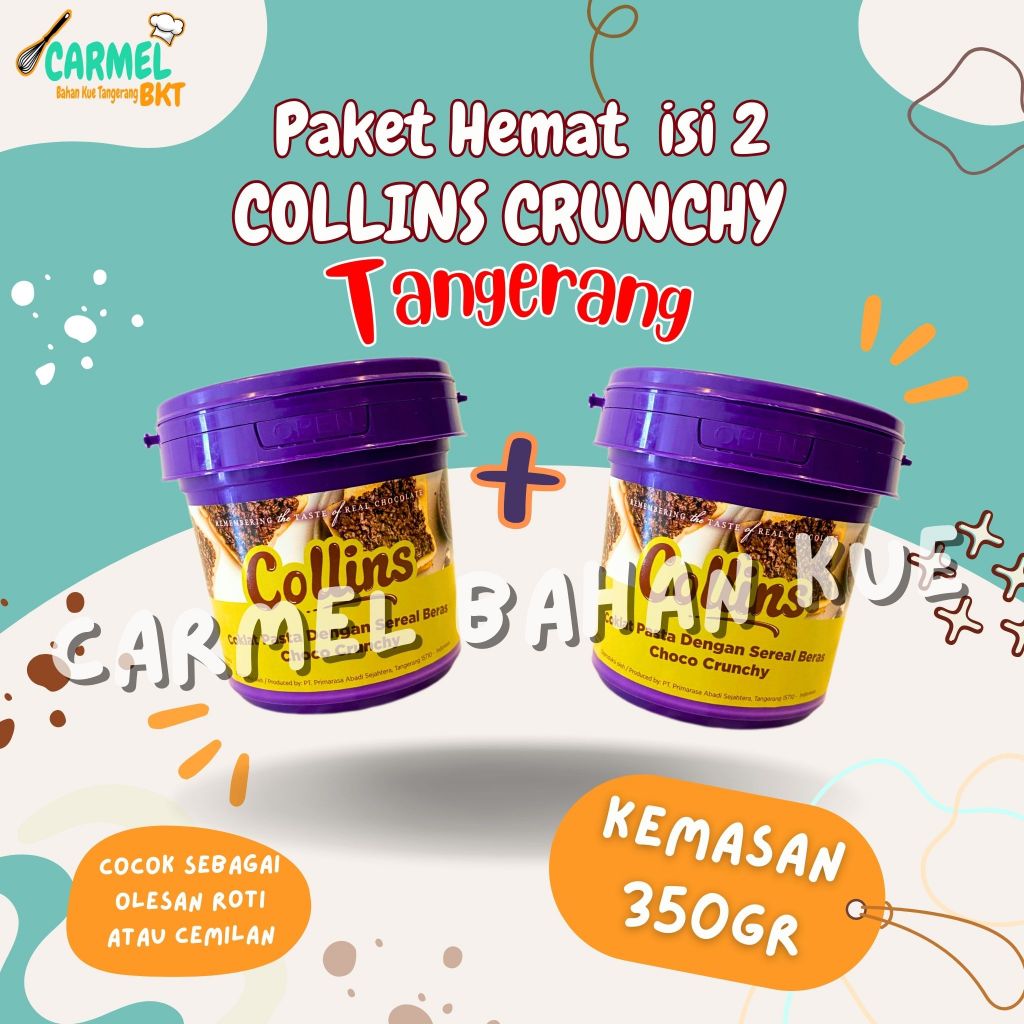 Jual [PAKET ISI 2] COLLINS COKLAT CRUNCHY 350GR | Shopee Indonesia