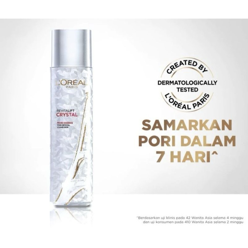 Jual L'oreal Revitalift crystal micro-essence 130ml (BESAR) | Shopee Indonesia