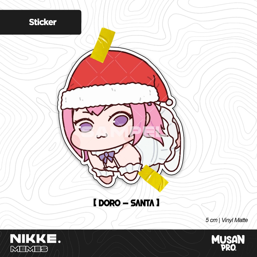 Jual Sticker NIKKE - Doro Santa - Musan | Shopee Indonesia