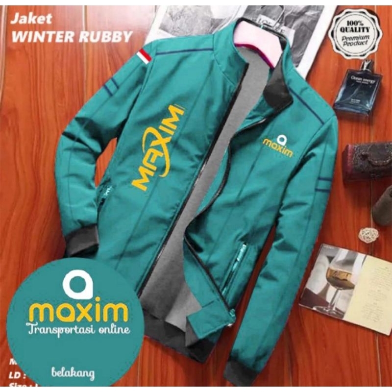 Jual Jaket maxim terbaru jaket paling murah jaket driver ojol | Shopee ...
