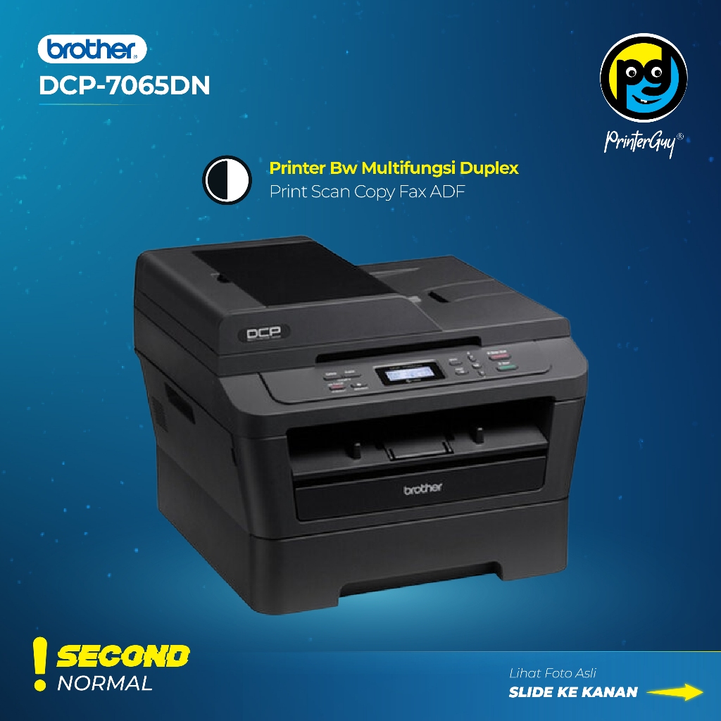 Jual Mesin fotocopy mini Brother DCP-7065dn Scan copy F4 Adf | Shopee Indonesia