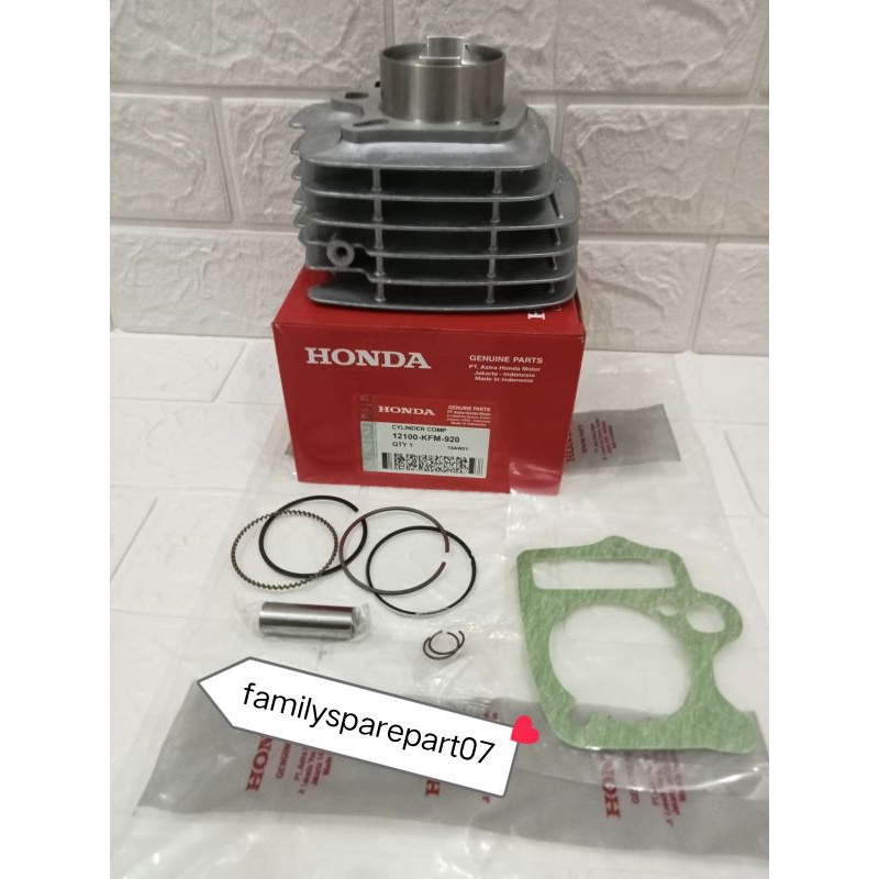Jual BLOK SEHER CYLINDER KOMPLIT KFM HONDA,SUPRA FIT NEW,REVO LAMA 100CC | Shopee Indonesia