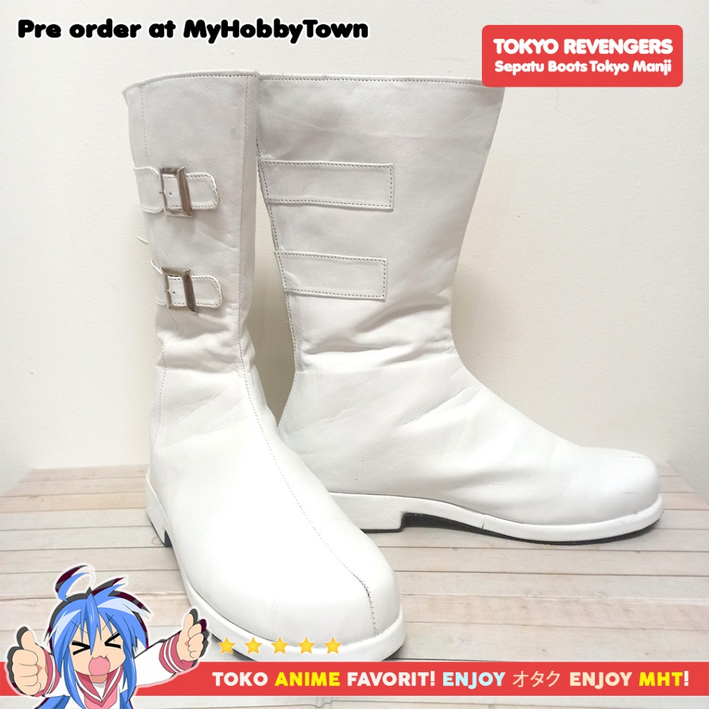 Jual Sepatu Boots Anime Tokyo Revengers Tokyo Manji Gang Toman Cosplay ...