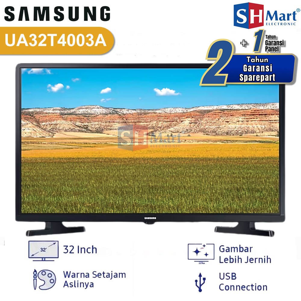 Jual Tv Led Samsung 32 Inch UA32T4003AK Digital Tv 32T4003 New (MEDAN ...