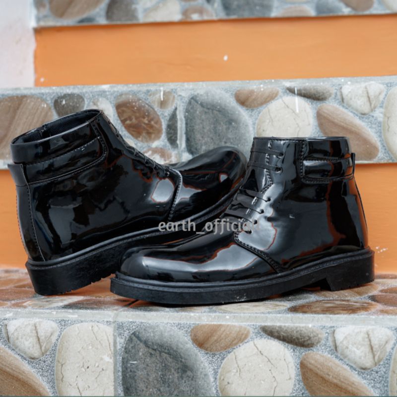 Jual Sepatu Pdh Polri Tni Satpam Security Sepatu Dinas Kantor Instansi ...