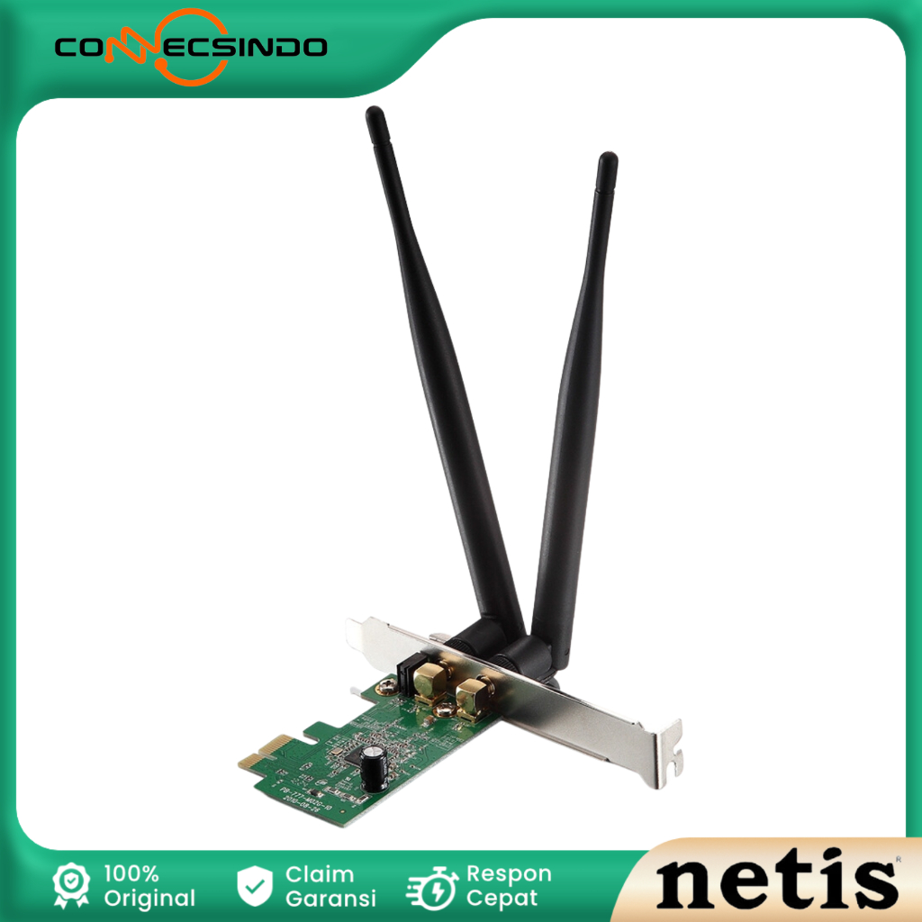 Jual NETIS Wifi Wireless PCIe Card NETIS WF-2113 Wifi Internal PC ...