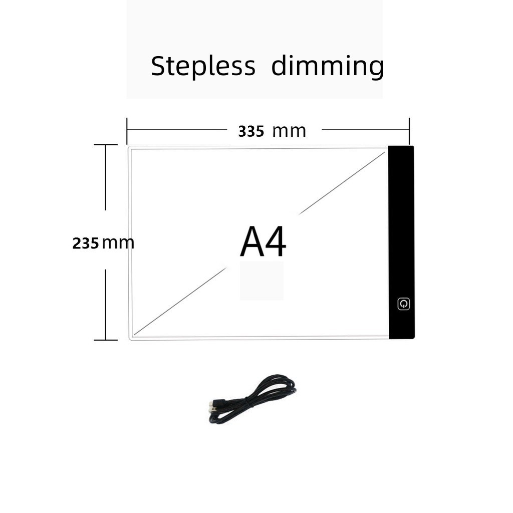 Jual （COD）A3/A4 LED Drawing Tracing Board Stensil Board Papan Jiplak ...