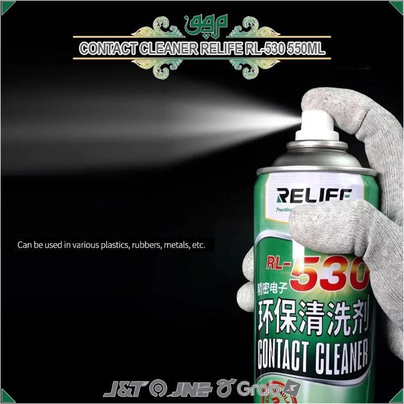 Jual CONTACT CLEANER RELIFE RL-530 550ML CAIRAN PEMBERSIH KACA LCD DAN ...