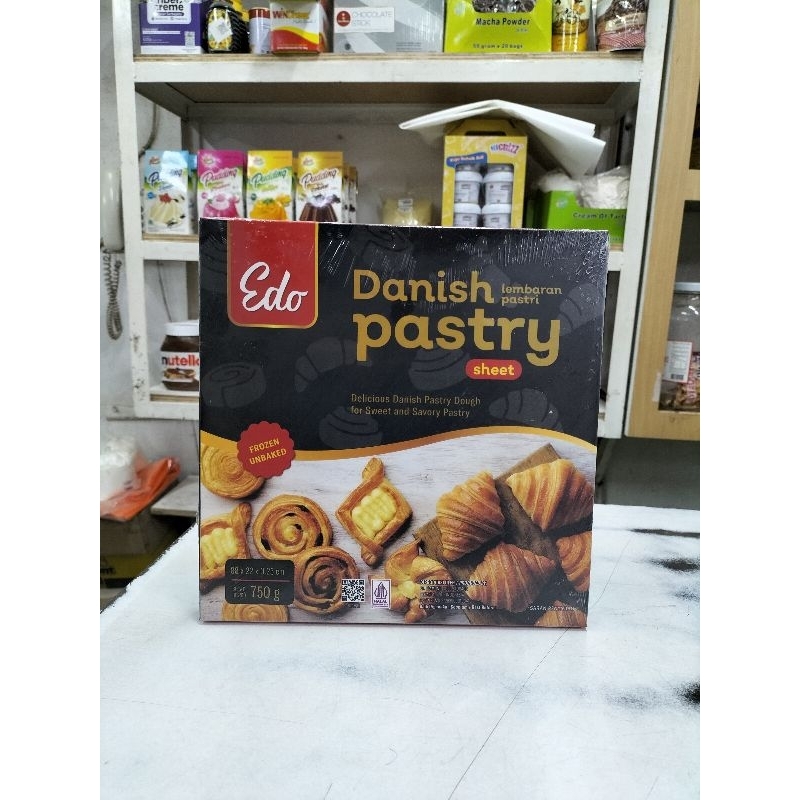 Jual Edo Danish Pastry (Kulit Pastry) 750gr (GOJEK/GRAB ONLY) | Shopee ...