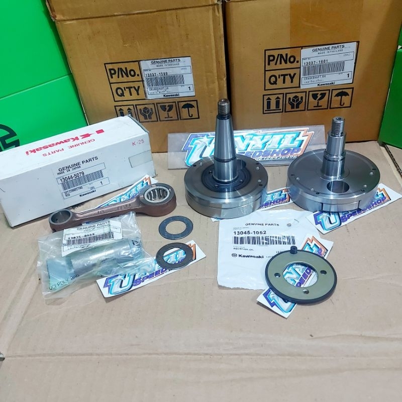 Jual KRUK AS ZX CRANKSHAFT NINJA RR OLD ZX 150 NINJA R RR SS PEN 15 ...