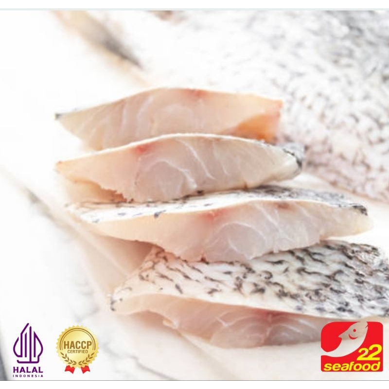 Jual Ikan Kakap Gerot Fillet 500 gram / White Snapper / Seafood 22 ...