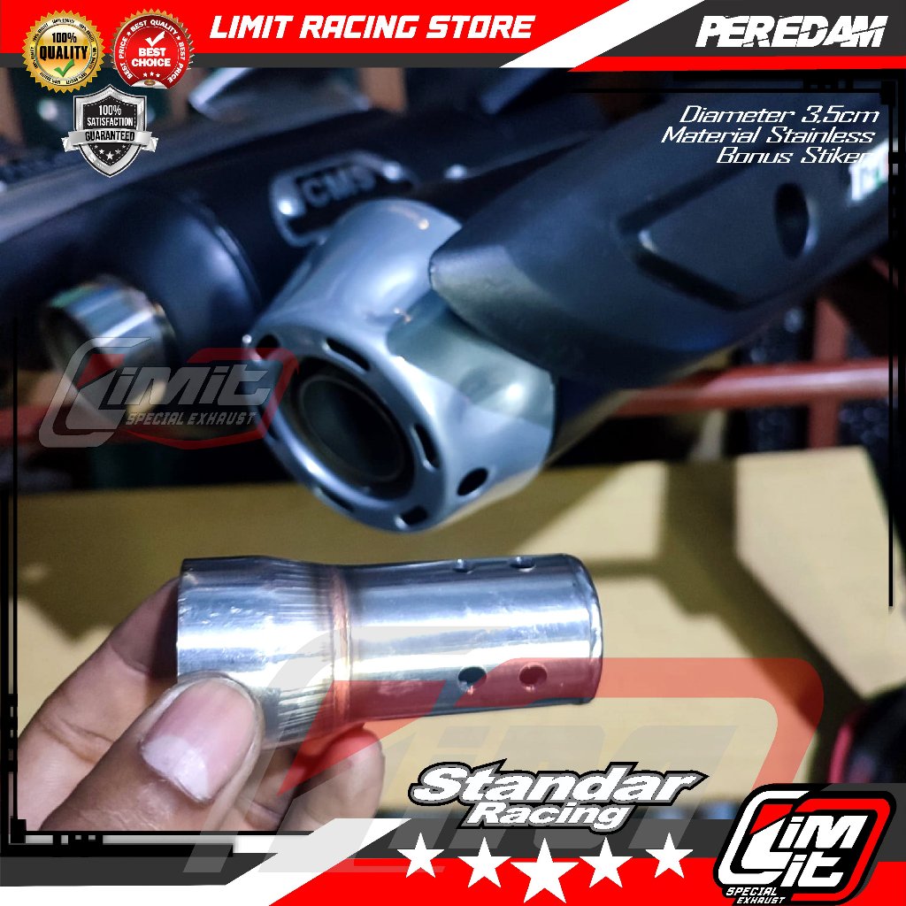 Jual PEREDAM SUARA ATAU DB KILLER KNALPOT STANDAR RACING LUBANG UKURAN ...