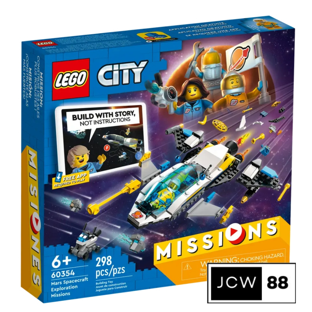 Jual Lego 60354 City Mars Spacecraft Exploration Missions mainan anak ...