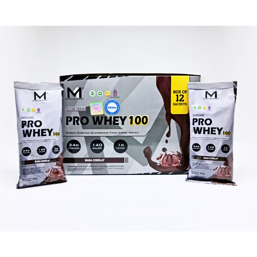 Jual Muscle First Pro Whey 100 1 sachet 40 grams M1 MuscleFirst Protein ...