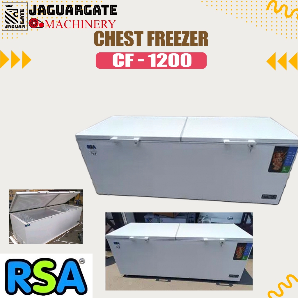 Jual CF 1200 Chest Freezer CF-1200 RSA/Freezer Box 1000 Liter CF 1200 ...