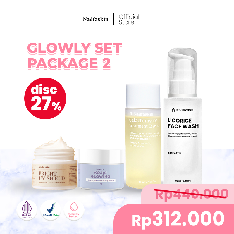 Jual Glowly Set Package 2 Nadfaskin | Shopee Indonesia
