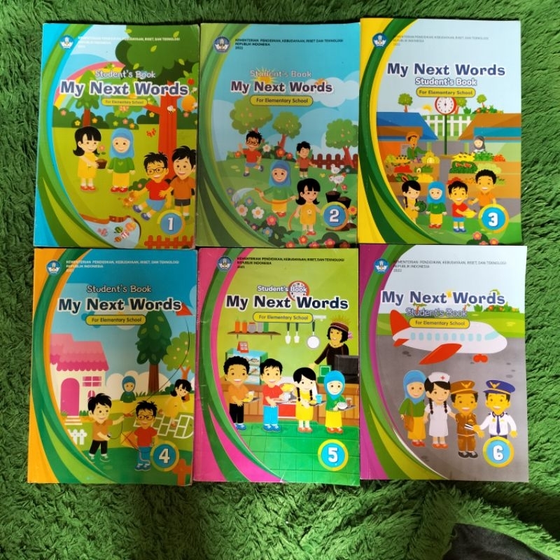Jual ORIGINAL BUKU BAHASA INGGRIS MY NEXT WORDS STUDENT'S BOOK KELAS 1 2 3 4 5 6 SD KURIKULUM ...