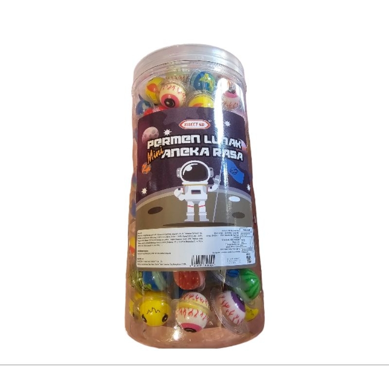 Jual Permen Lunak Mini Bulat Aneka Rasa DSM toples isi 120 pcs | Shopee ...