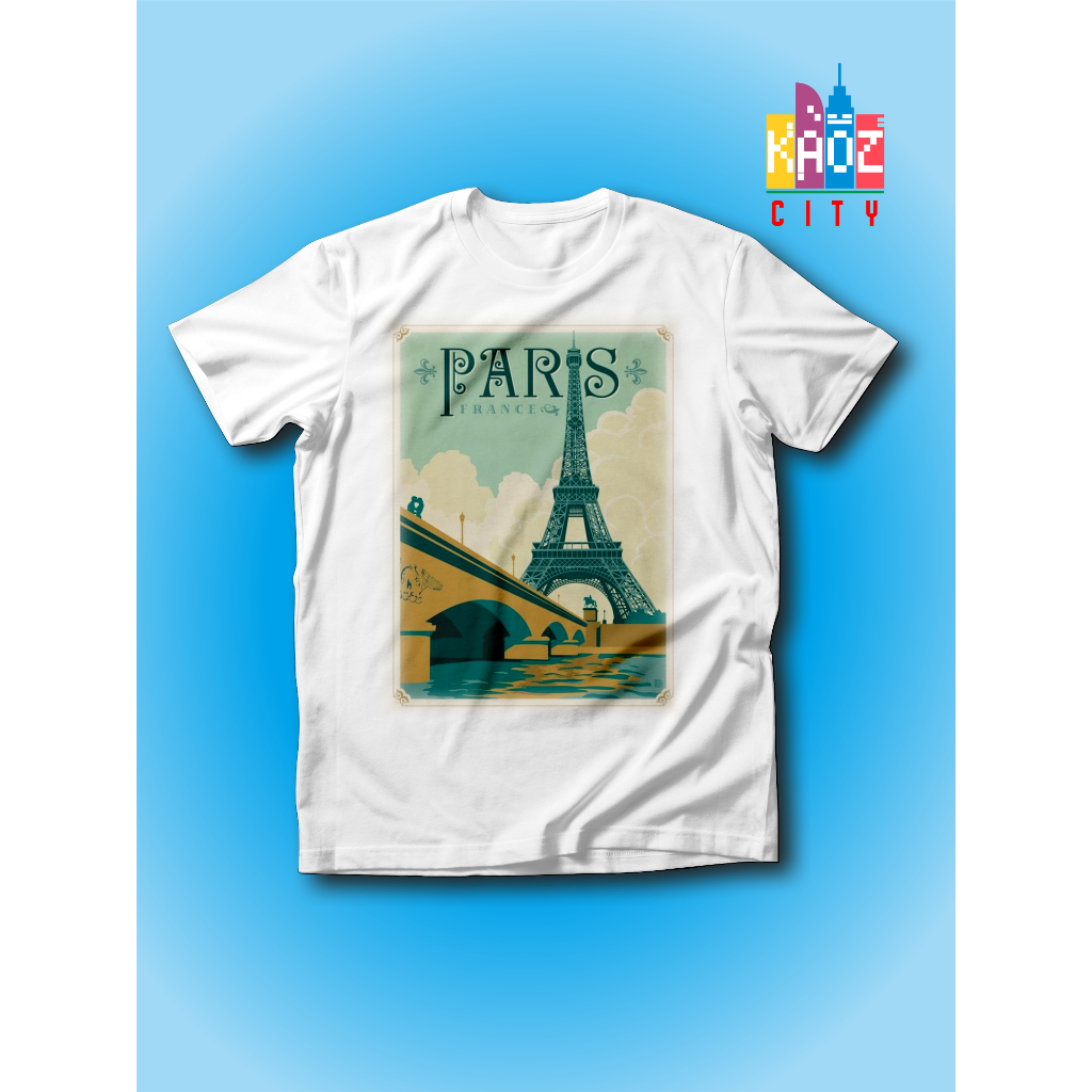Jual KAOZCITY KAOS OLEH OLEH PRANCIS PARIS SOUVENIR KHAS FRANCE ...