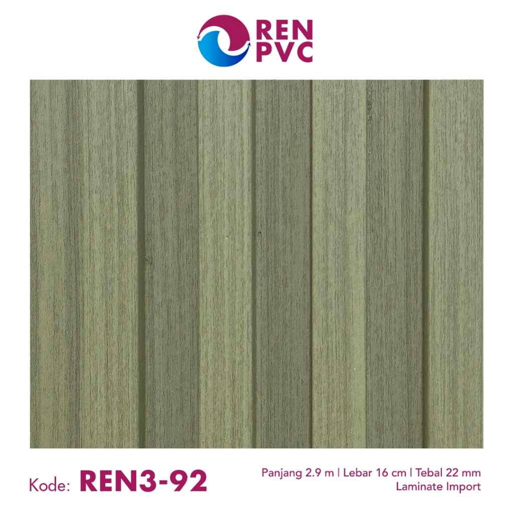 Jual REN PVC - Wall Panel WPC | 3D Wood Panel WPC 2CM | Shopee Indonesia