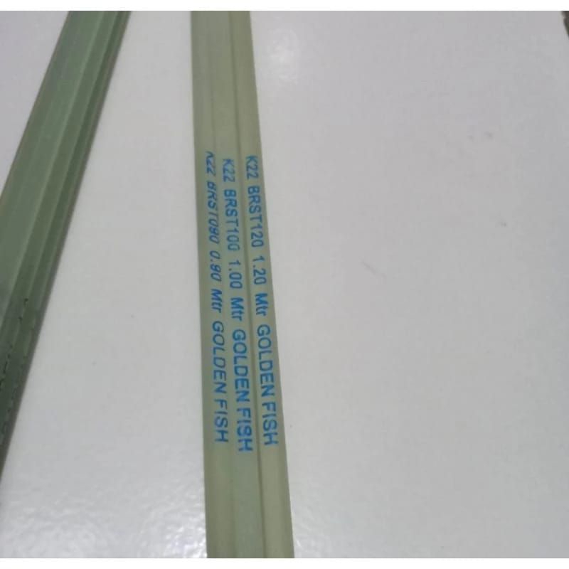 Jual Fiber Golden Fish Asli 90,100 dan 120cm stik piber padat ...