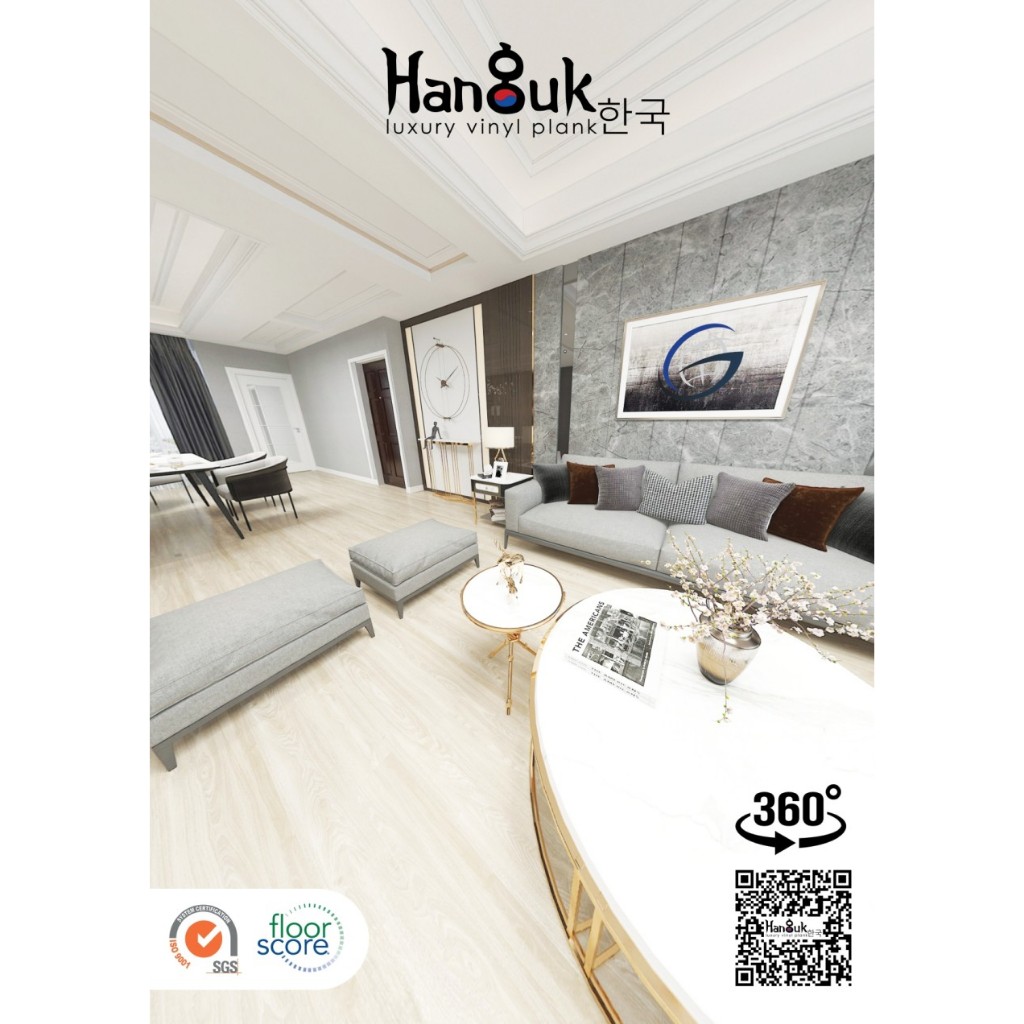 Jual Vinyl Flooring Sticker Hanguk Tebal 3mm / Lantai Vinyl Stiker ...