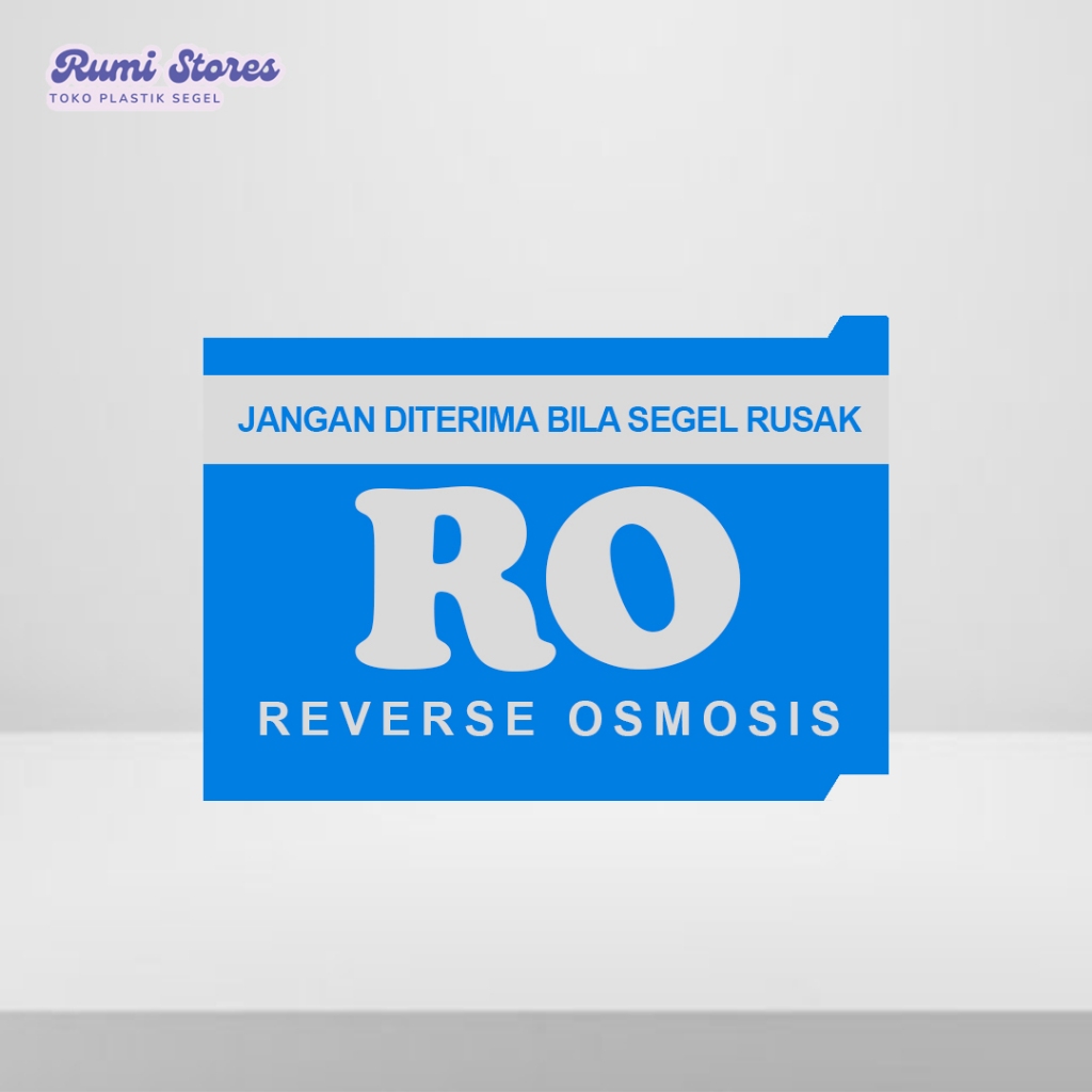 Jual Segel Galon - RO Biru/ Putih (1 Pack isi 200 Pcs) | Shopee Indonesia