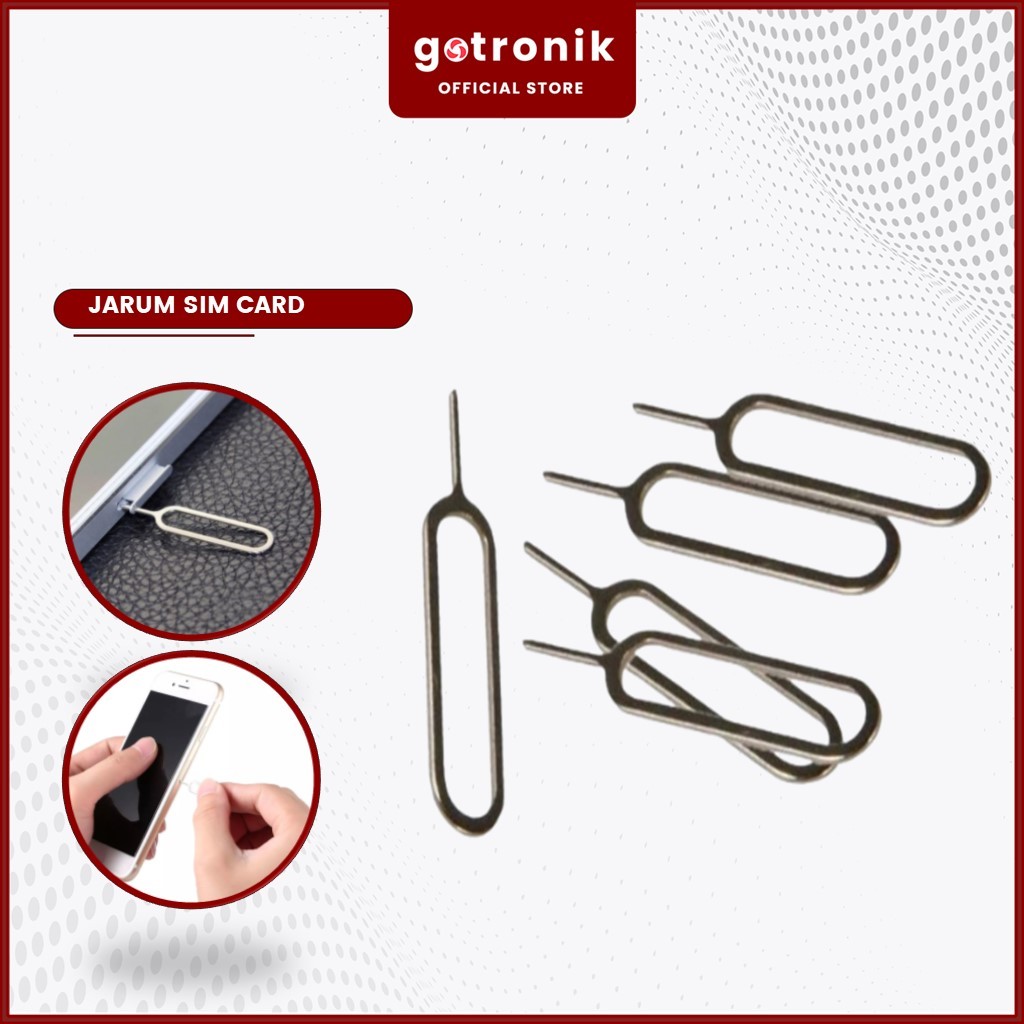 Jual Jarum Untuk Tusuk Sim Card - Sim Card Tray Ejector - Tusukan Sim ...