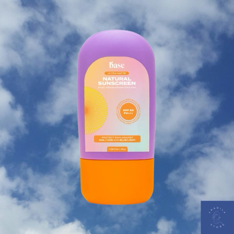 Jual BASE Ultra Matte Natural Sunscreen SPF 50 PA+++ 45 g | Shopee ...