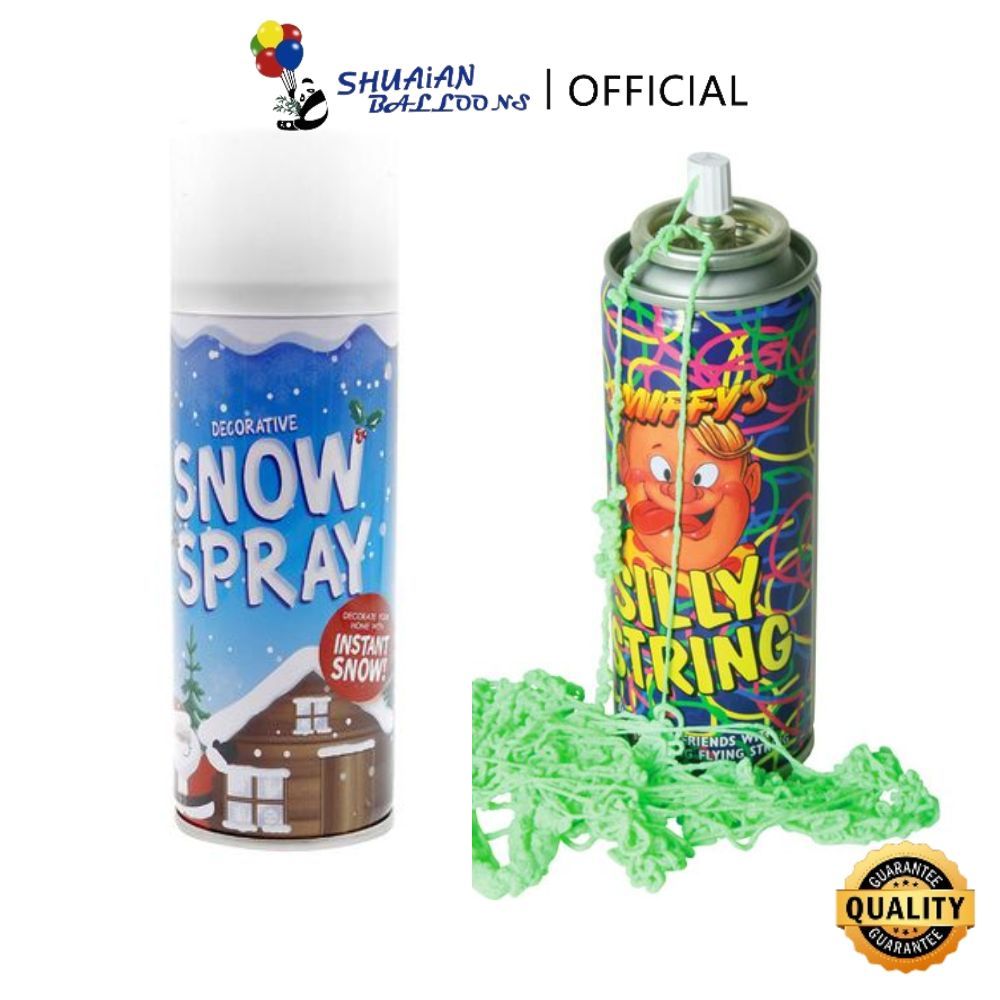 Jual SHUAIAN String Spray / Snow Spray Semprotan Jaring Laba Laba ...